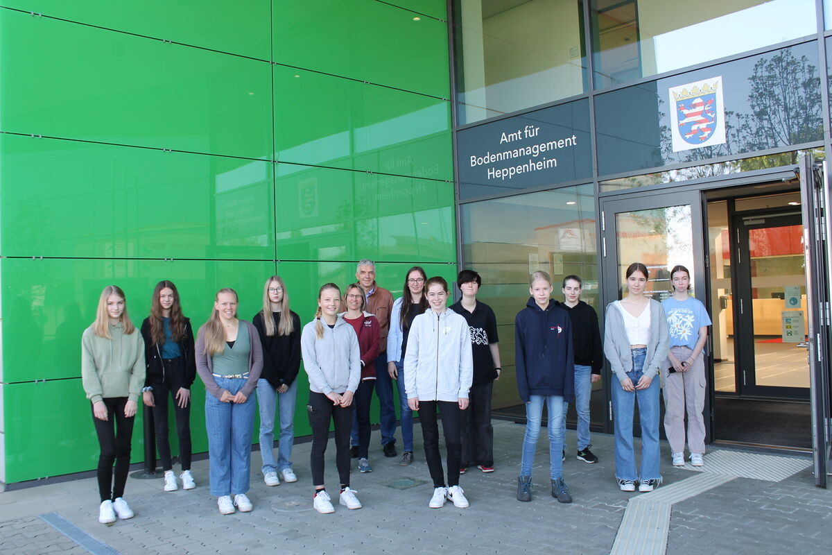 Girls‘Day im Amt für Bodenmanagement Heppenheim | Bodenmanagement Geoinformation
